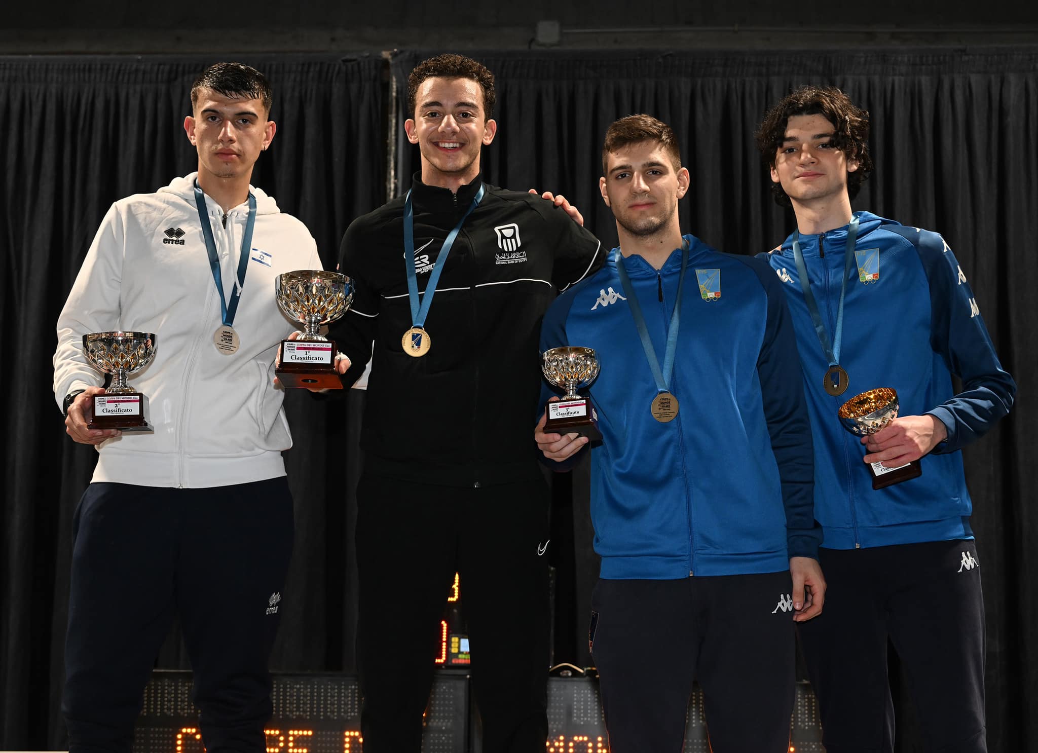 COPPA DEL MONDO DI SPADA UNDER 20 A UDINE JACOPO RIZZI È TERZO NELL ...